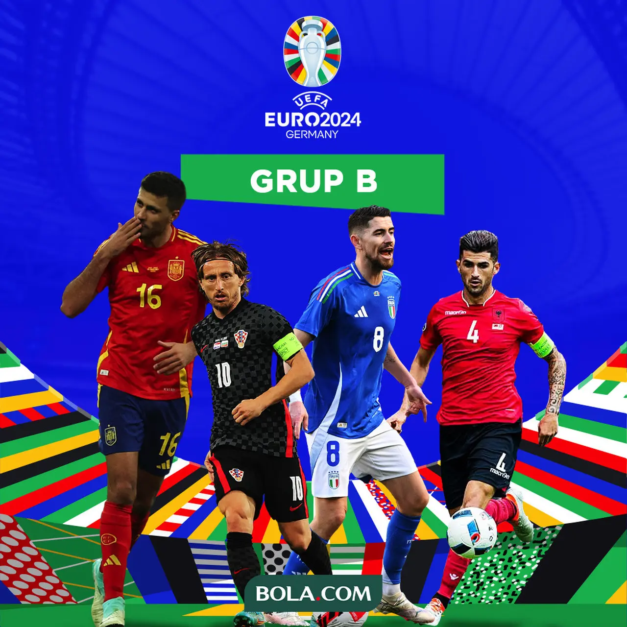 Jadwal Lengkap Siaran Langsung Euro 2024 - Piala Eropa Bola.com