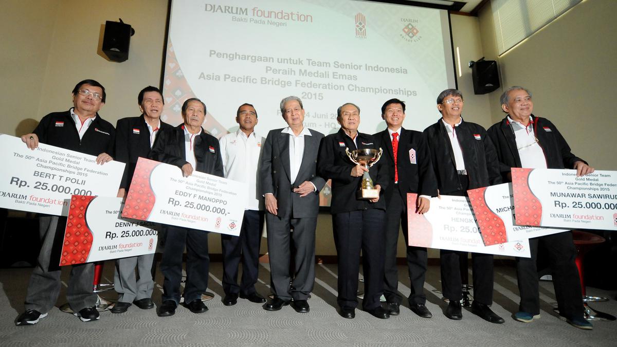 Djarum Kucurkan Bonus Ratusan Juta Bagi Atlet Bridge - Bola Liputan6.com