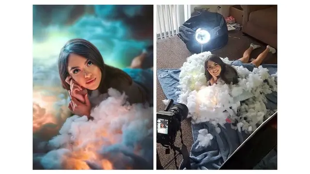 6 Potret Ekspektasi Vs Realita Foto Pakai Cahaya Lampu, Hasilnya ...