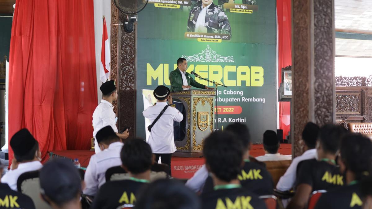 Di Hadapan Ketua Umum AMK, PPP Rembang Siap Menangkan Partai Kabah di ...