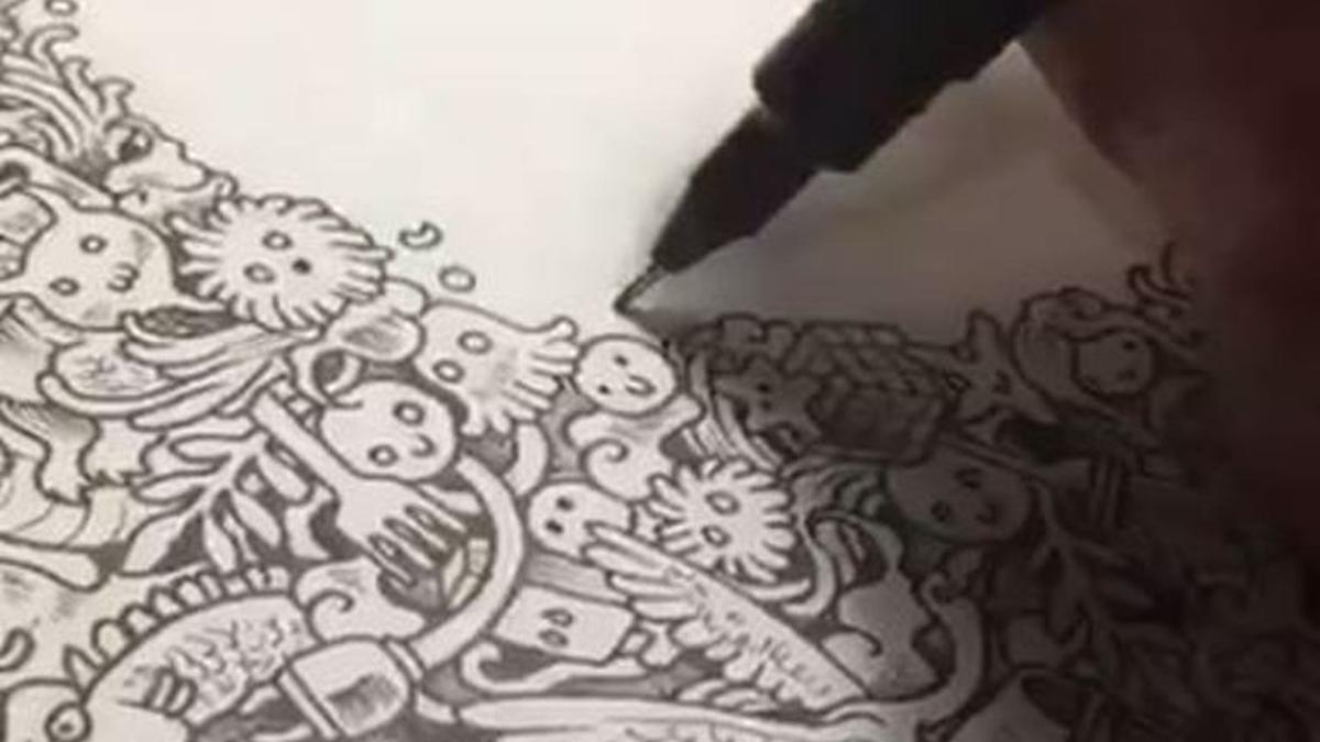 Menyimak Proses Pembuatan Doodle Lebih Detail dalam 28 Detik!