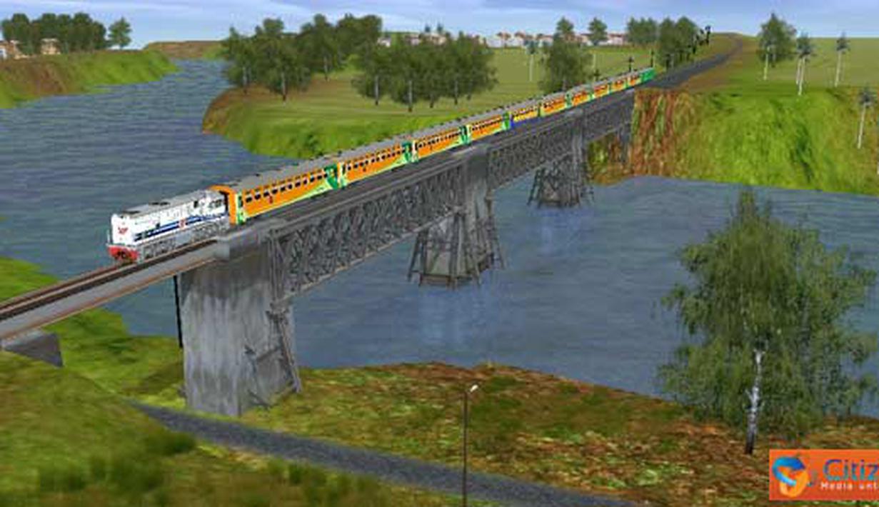 Permainan Simulator Kereta Api Indonesia - Foto Liputan6.com