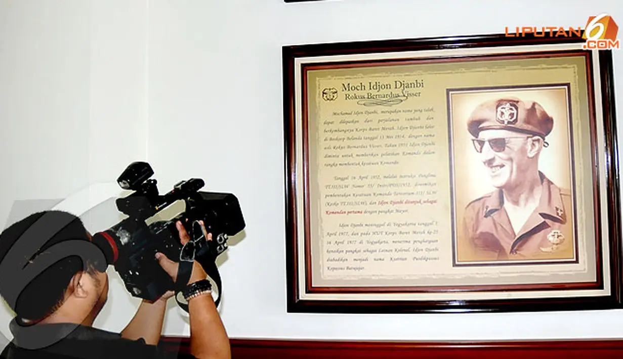 Idjon Djanbi, Komandan Pertama Korps Baret Merah - Foto Liputan6.com