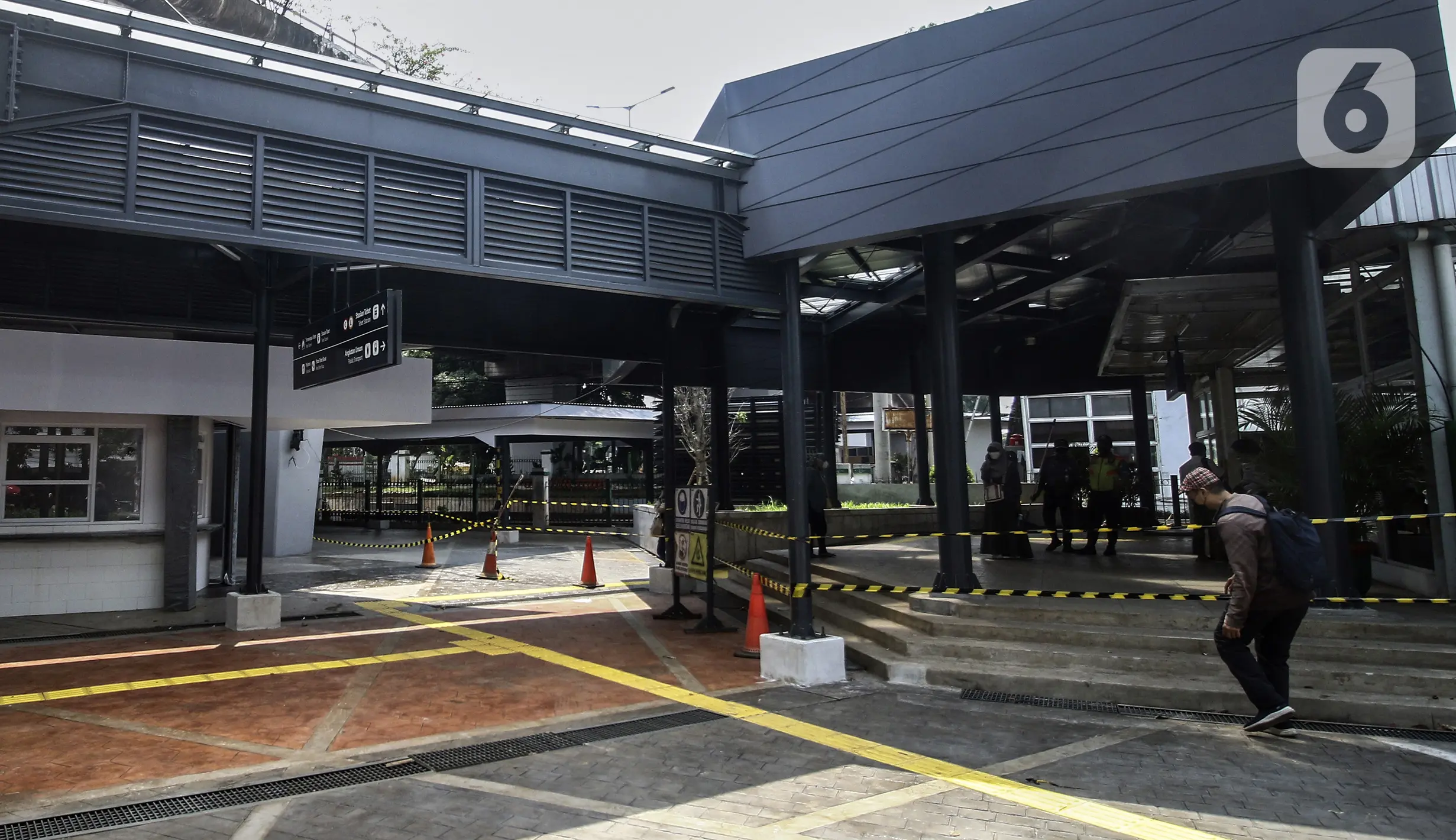 FOTO: Penataan Kawasan Stasiun Tebet - Foto Liputan6.com