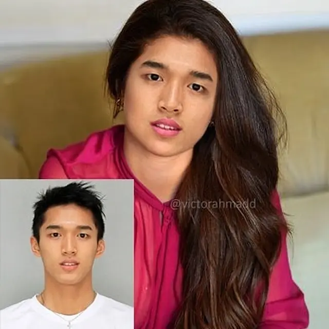 6 Editan Foto Seleb Cowok Berambut Panjang Ini Bikin Ketawa Geli - Hot ...