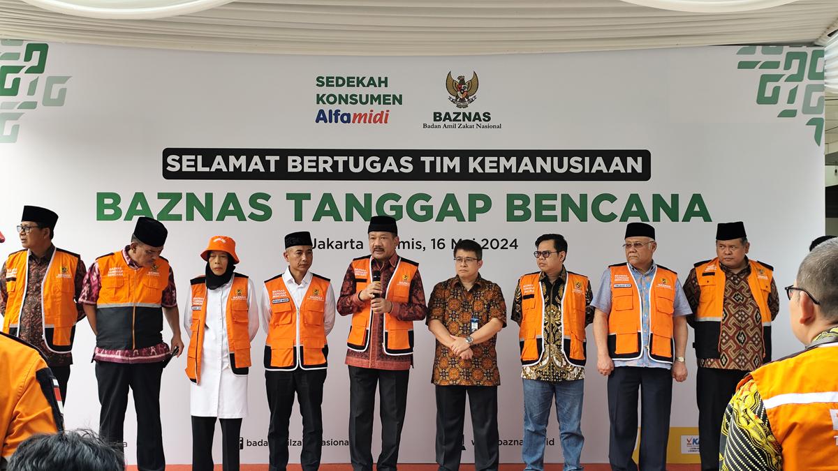 Baznas Berangkatkan Tim Tanggap Bencana ke Lokasi Bencana Sumbar