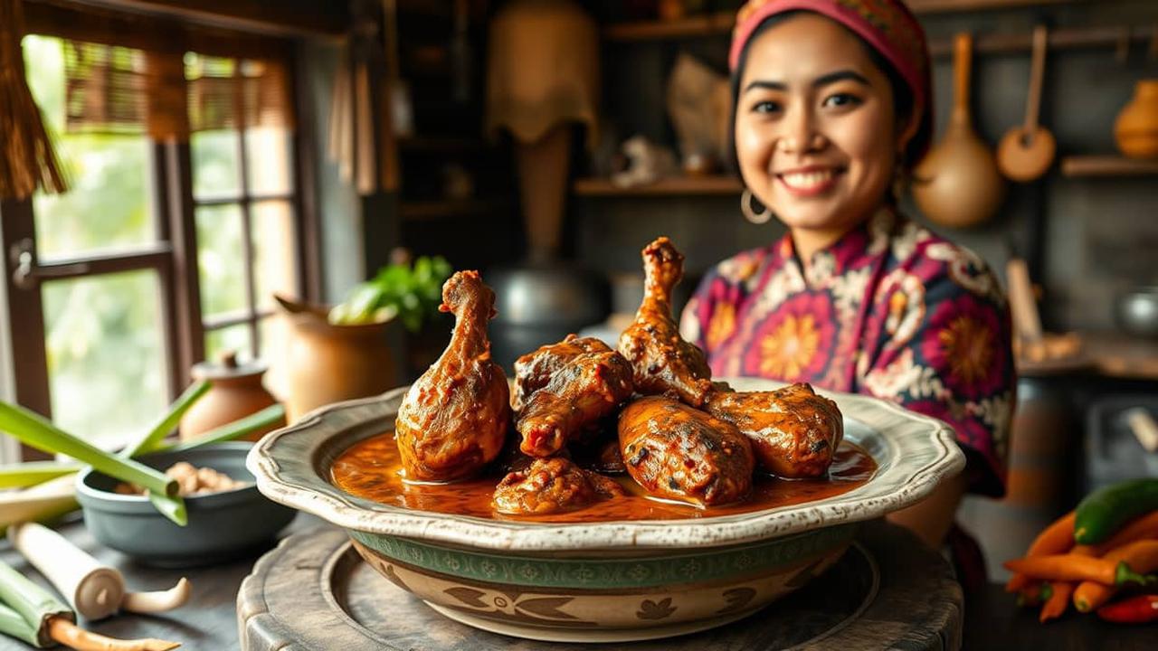 Cara Membuat Rendang Ayam yang Lezat dan Bumbunya Meresap, Praktikan ...