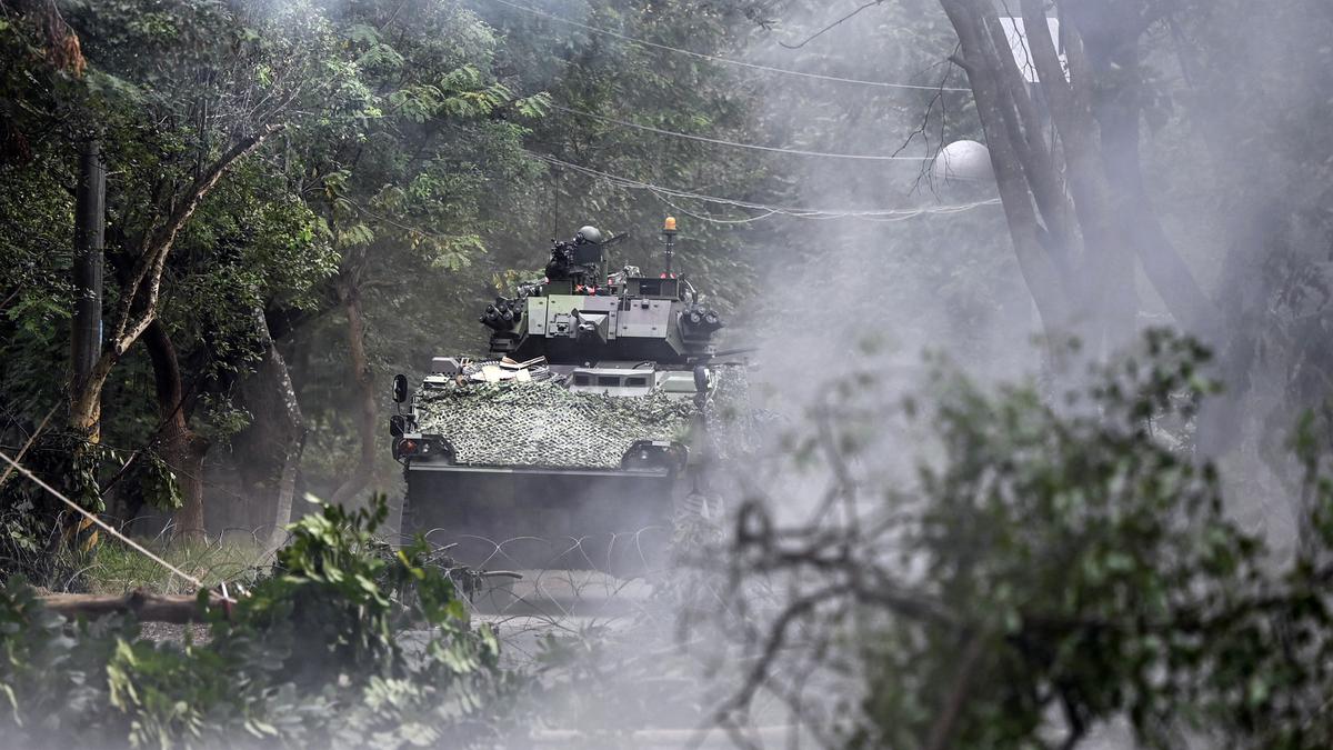 FOTO: Latihan Tempur Militer Taiwan di Tengah Ketegangan dengan China ...