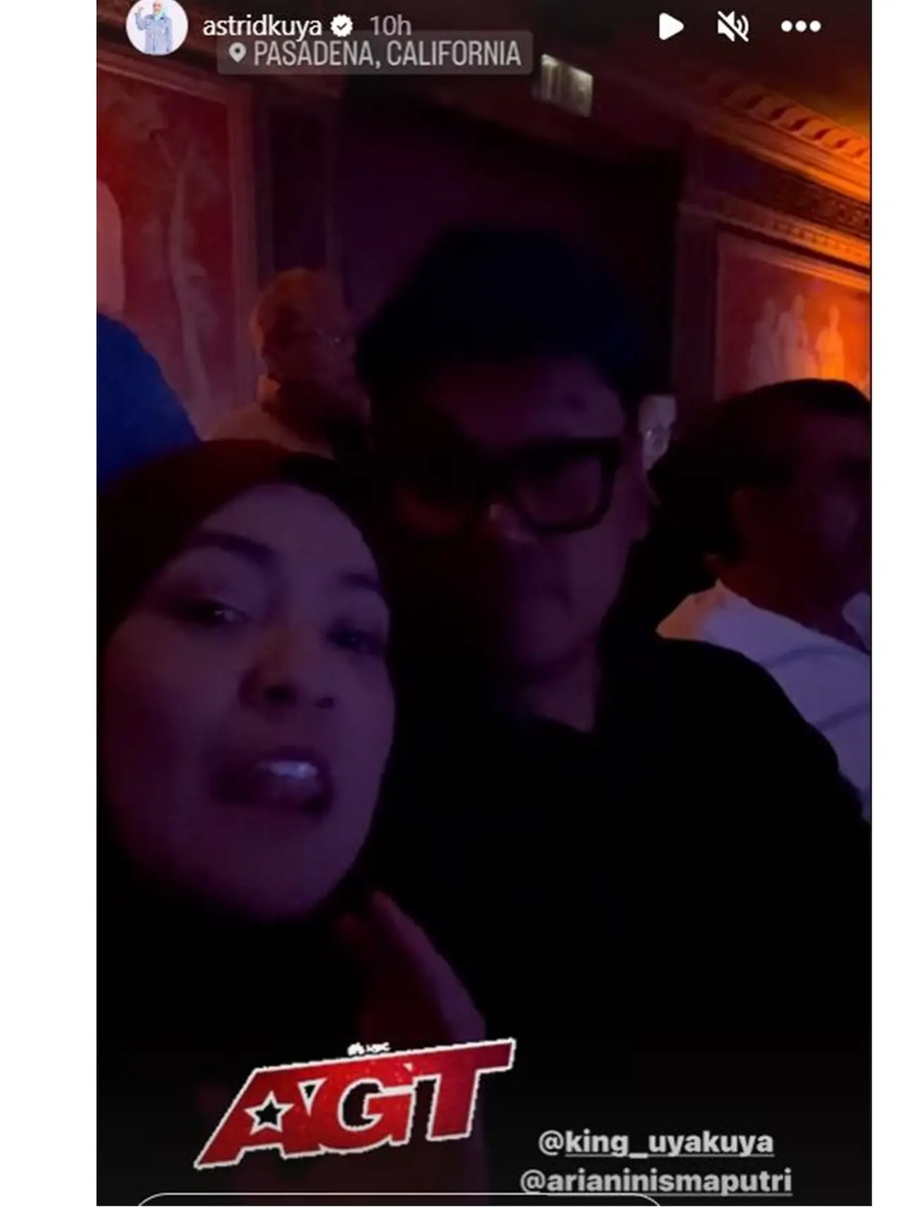 7 Potret Uya Kuya Nonton Putri Ariani di Final AGT, Merinding Pas ...