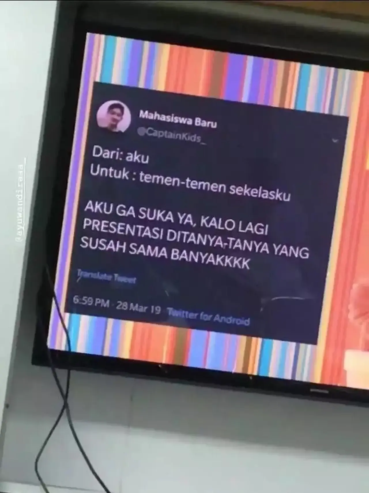 6 Gambar Nyeleneh Slide Presentasi Kuliah Saat Sesi Tanya Jawab Ini Kocak - Hot Liputan6.com