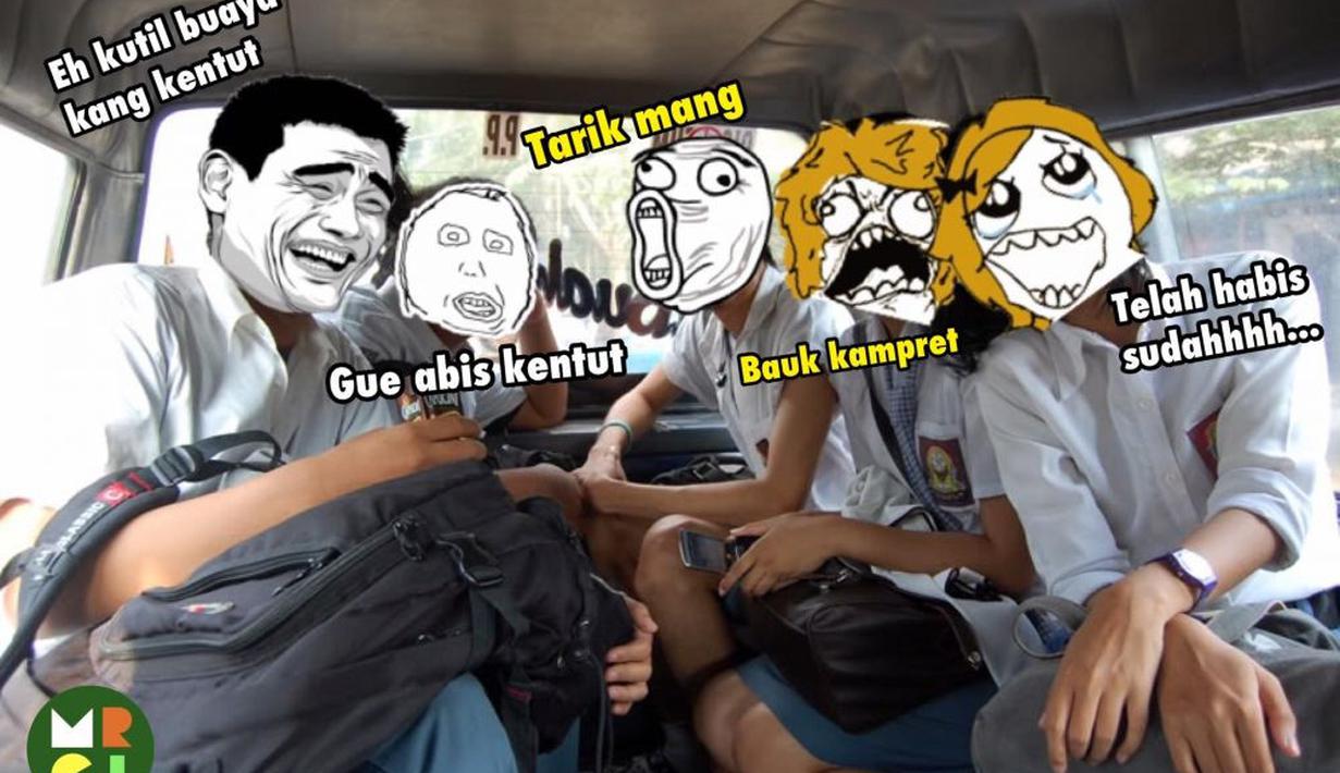 10 Potret Meme Angkot Ala Netizen, Siap-Siap Bikin Ngakak! - Photo ...