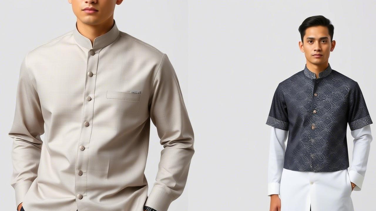 10 Model Baju Koko Terbaru Pria 2025, Tampil Stylish & Elegan