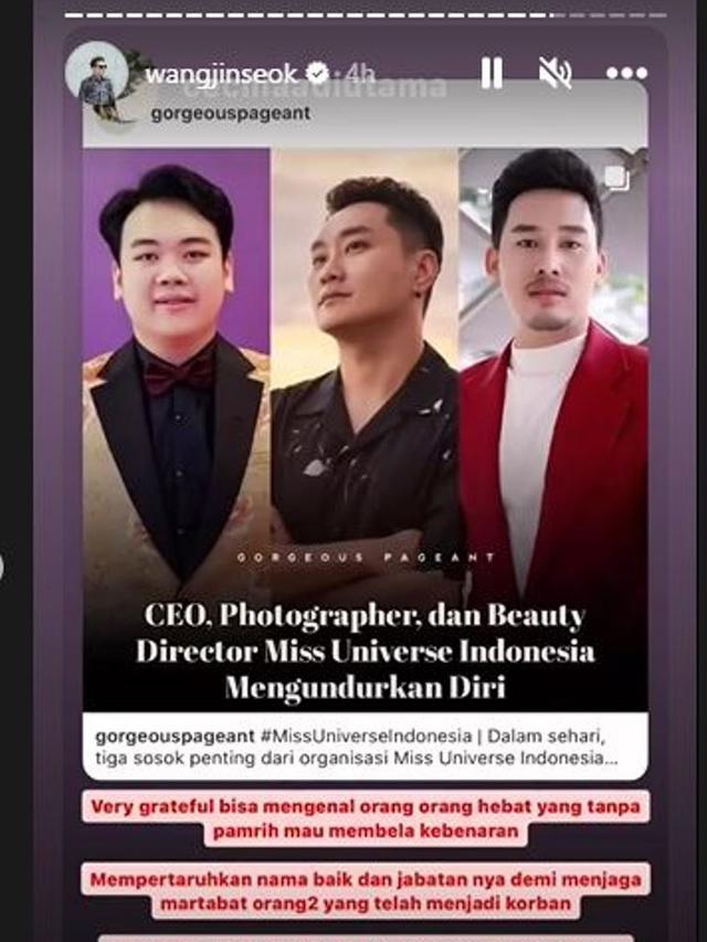 Usai Mundur dari Kepengurusan Miss Universe Indonesia, Rio Motret dan ...