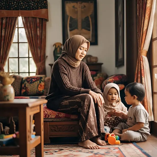 11 Inspirasi Outfit Ibu Anak 2 yang Simpel tapi Modis, Nyaman untuk ...