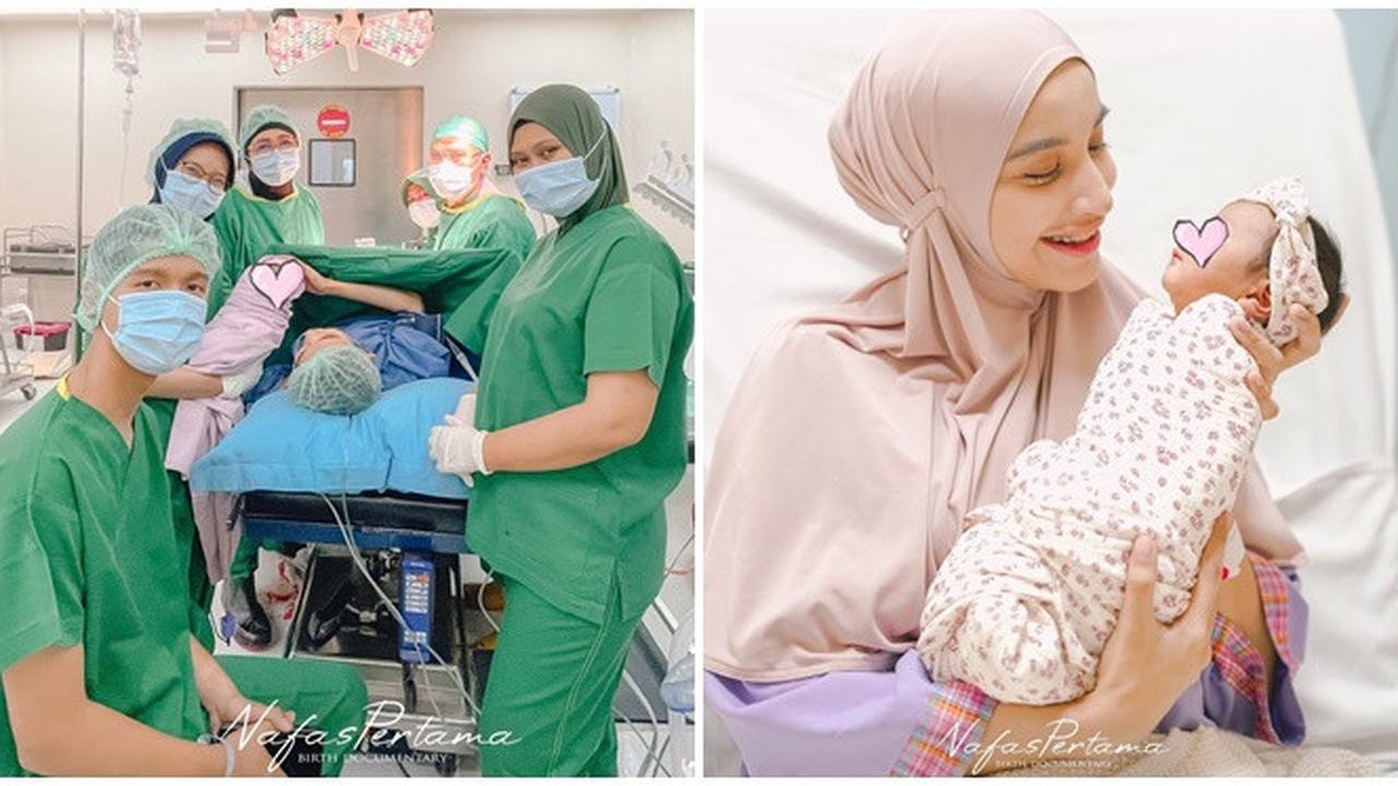 6 Potret Cut Intan Nabila ketika Lahirkan Anak Ketiga, Baru 1 Bulan ...
