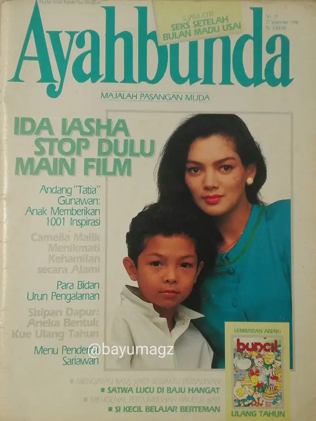 6 Potret Lawas Ida Iasha Jadi Model Majalah, Kini Awet Muda di Usia 61 ...
