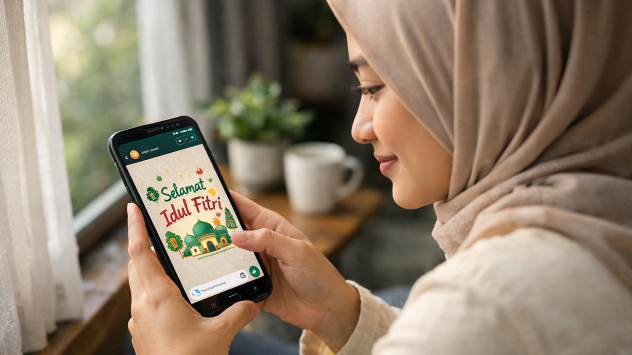 40+ Ucapan Idul Fitri 2026 Islami, Dilengkapi Bahasa Arab dan Artinya