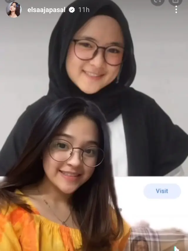 7 Pesona Eca Aura Pakai Hijab Bareng Nissa Sabyan, Dipuji Bak Kembaran - Hot Liputan6.com
