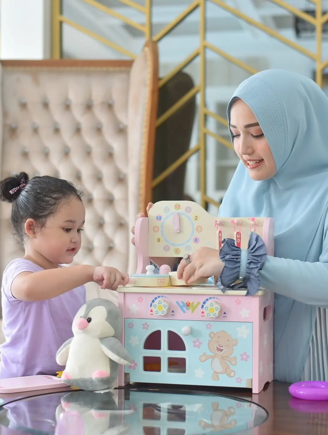 Potret Princess Kayla, Anak Pasha Ungu dan Adelia dengan Ekspresi yang ...