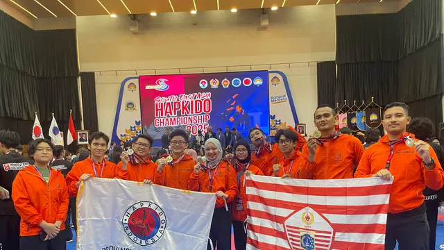 Jakarta Gondol 7 Medali di South East Asia Hapkido Union Championship 2025