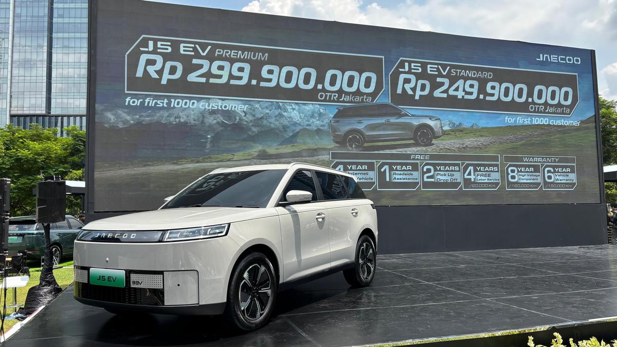 Harga Jaecoo J5 EV Bikin Geger, Paling Mahal Tak sampai Rp 300 Juta