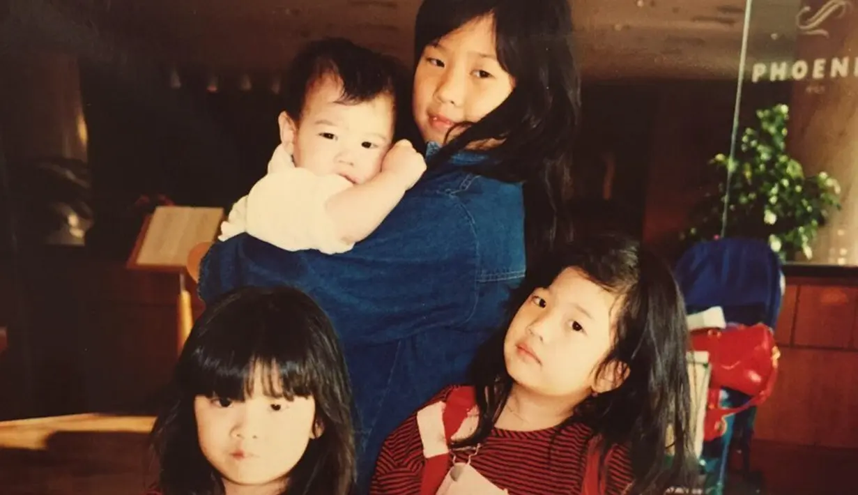 Foto Masa Kecil Valencia Tanoesoedibjo Bareng Saudaranya, Parasnya ...