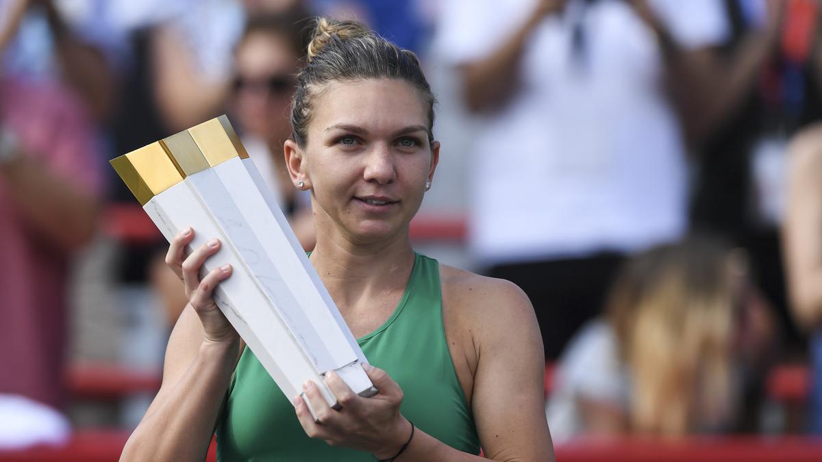 FOTO: Simona Halep Rengkuh Gelar Kanada Terbuka 2018 - Foto Liputan6.com