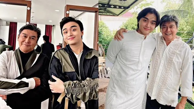 6 Potret Kebersamaan Willy Dozan dan Leon Dozan, Bak Kakak Adik - Hot ...