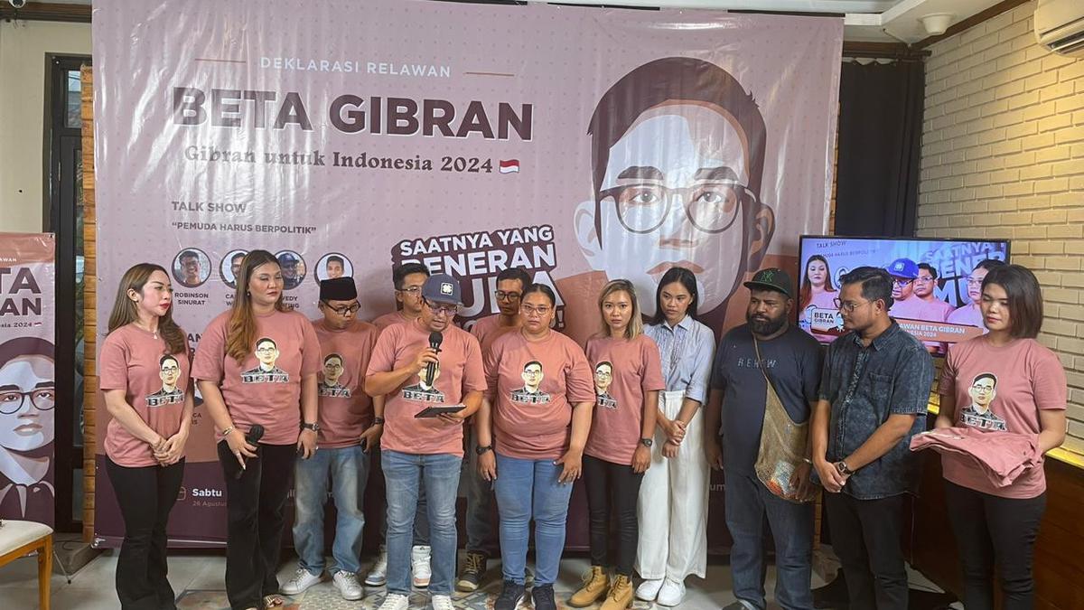 Relawan Beta Gibran Beri Dukungan Gibran Jadi Cawapres 2024 - Pemilu ...