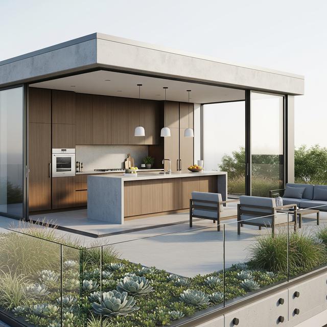 7 Model Atap Dapur Terbuka Minimalis, Hadirkan Inovasi Estetika Ruang
