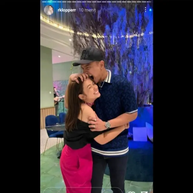 6 Momen Ulang Tahun Fadly Faisal, Mesra Bareng Rebecca Klopper - Hot Liputan6.com