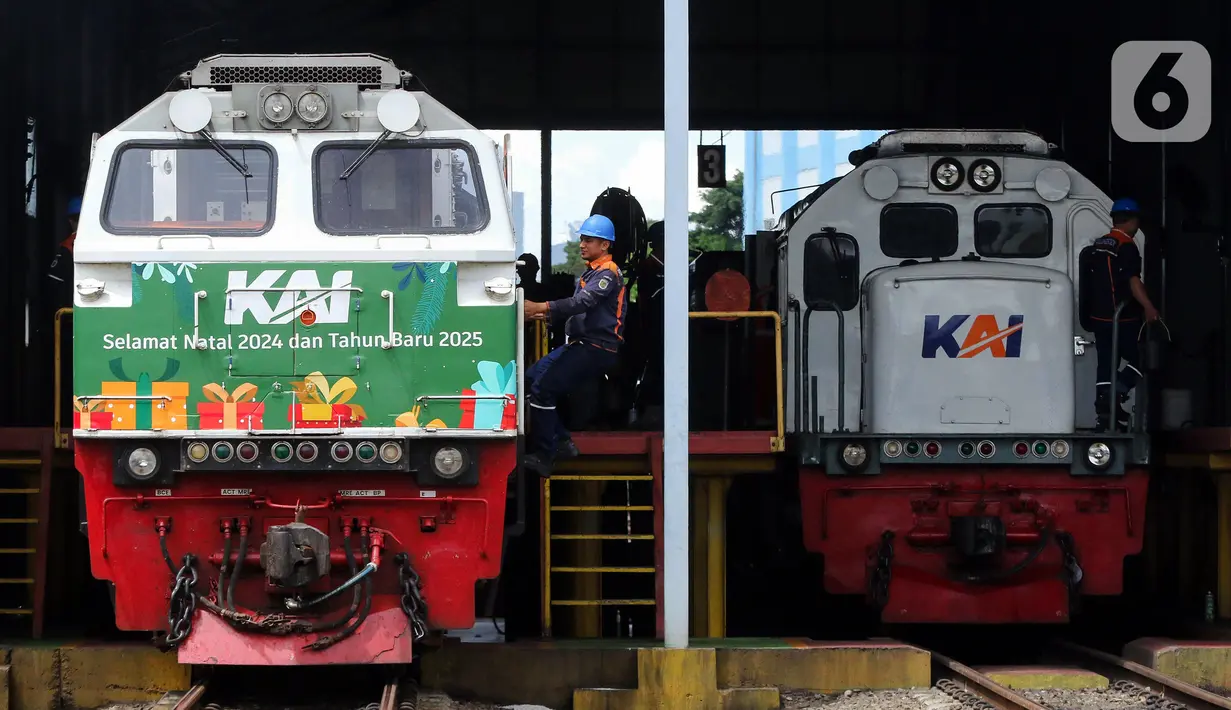 Sambut Libur Nataru 2024/2025, PT KAI Pastikan Kelayakan Lokomotif ...