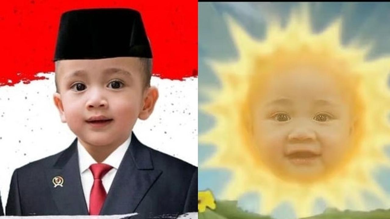 6 Editan Foto Rayyanza Alias Cipung Ini Bikin Ngakak, Ada yang Jadi ...