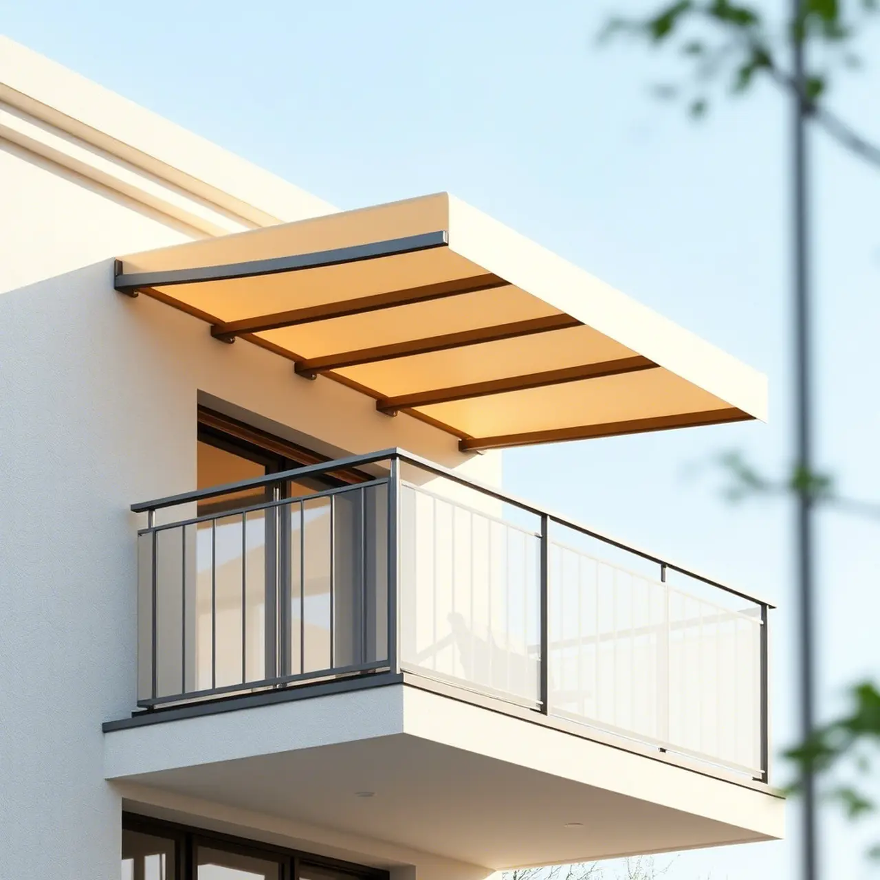 7 Model Kanopi Balkon Minimalis, Cocok untuk Tampilan Rumah Elegan dan ...