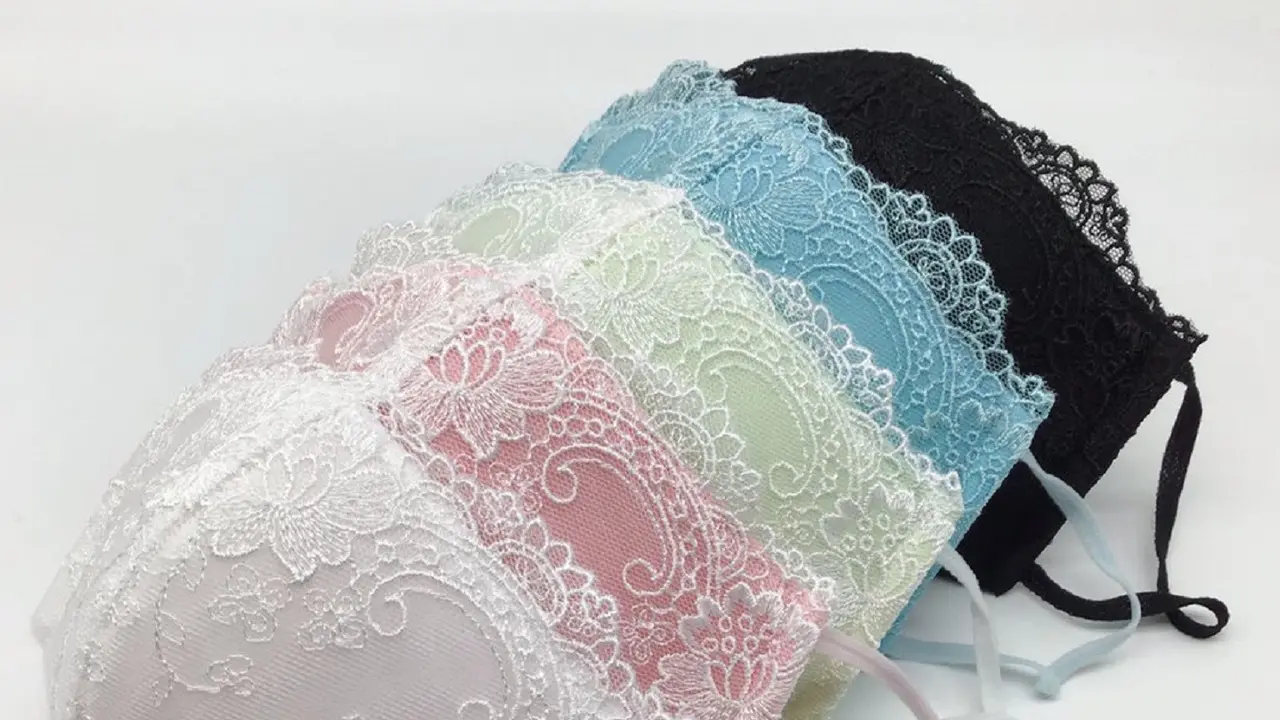 Masker Bentuk Bra Renda Laris di Jepang, Tebak Berapa Harganya ...