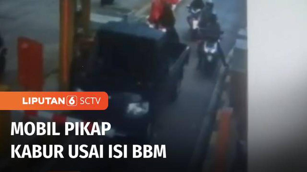 VIDEO: Dituduh Tidak Bayar BBM, Sopir Mobil Pikap Panik dan Tabrak Sejumlah Kendaraan - TV ...