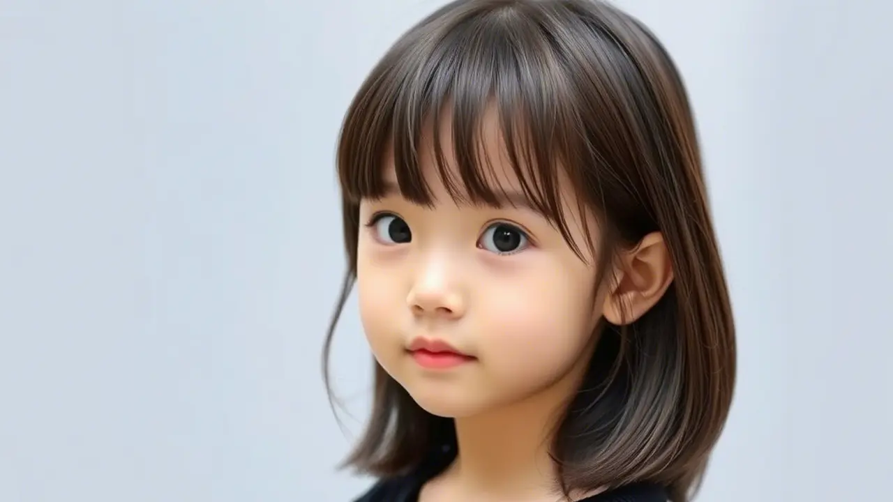 6 Gaya Rambut Pendek Anak Perempuan Bergaya Korea yang Sangat Imut - Fashion Fimela.com