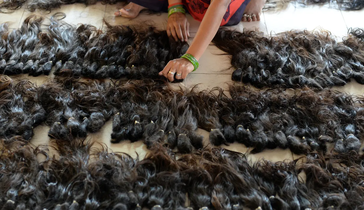 Mengintip Lebih Dalam Proses Pembuatan Rambut Palsu di India - Foto ...