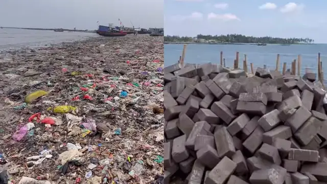 Menyulap Wajah Pantai Teluk Labuan Banten dari Tumpukan Sampah hingga ...