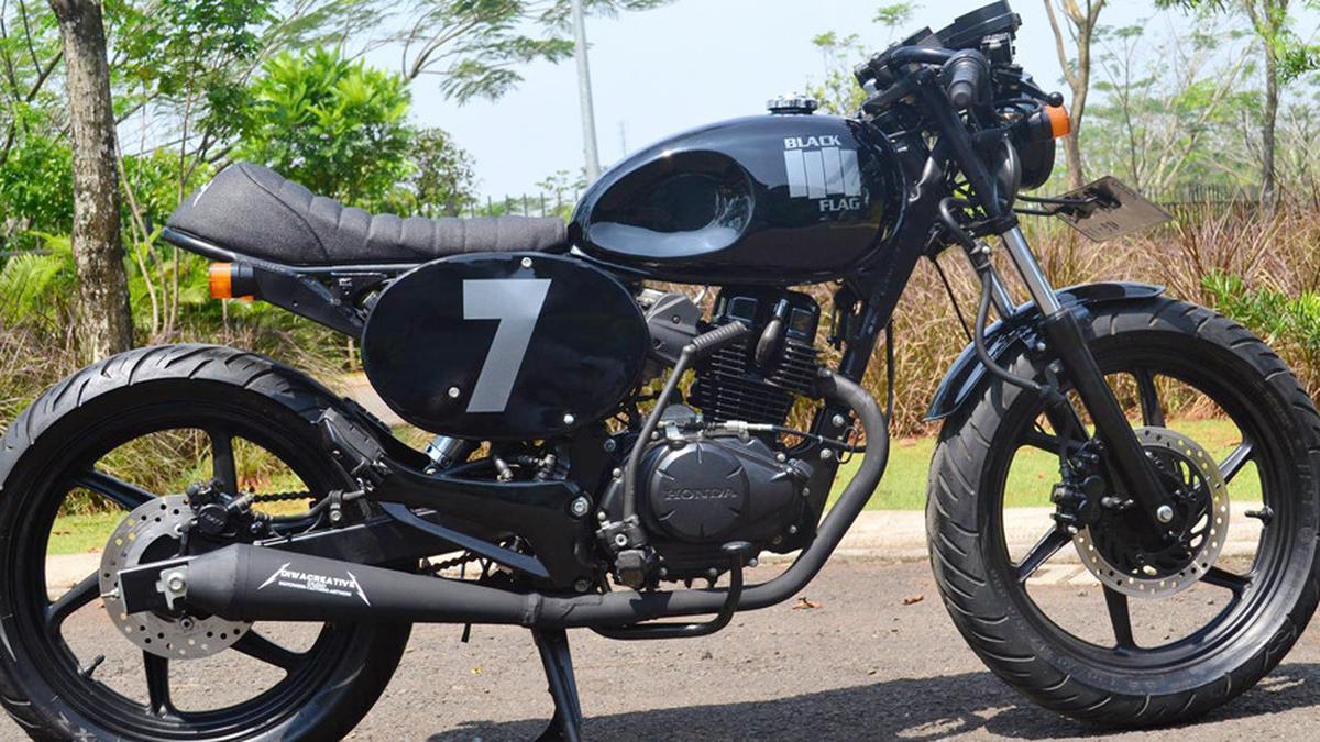Modifikasi Motor Megapro Jadi Cafe Racer | Reviewmotors.co