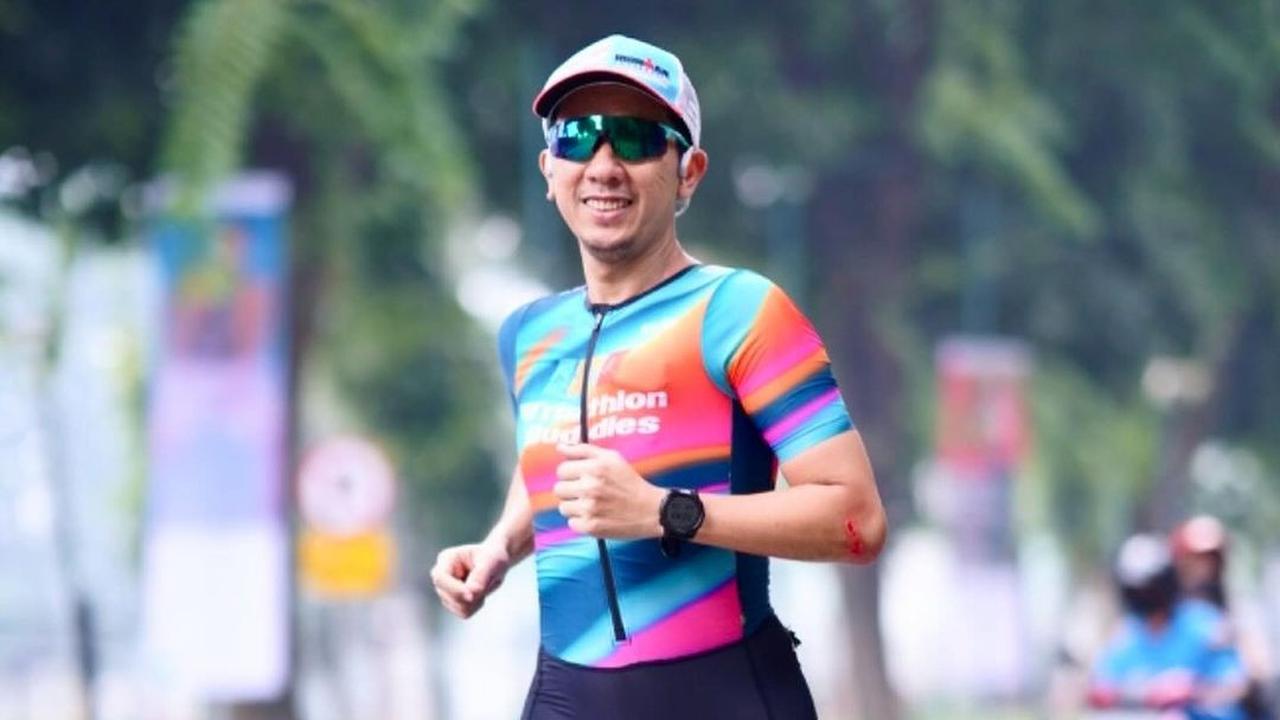 Influencer Chaidir Akbar Tempuh 75 Lomba Triatlon dalam 12 Tahun, Bagi ...