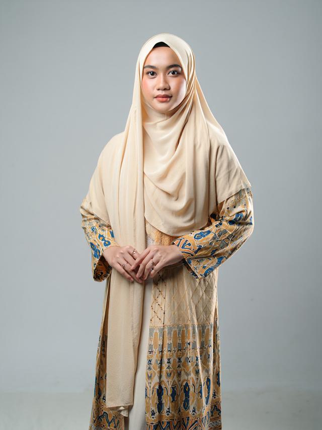 Inspirasi 9 Model Outer Batik Syari Terbaru 2025, Tampil Anggun dan Modern