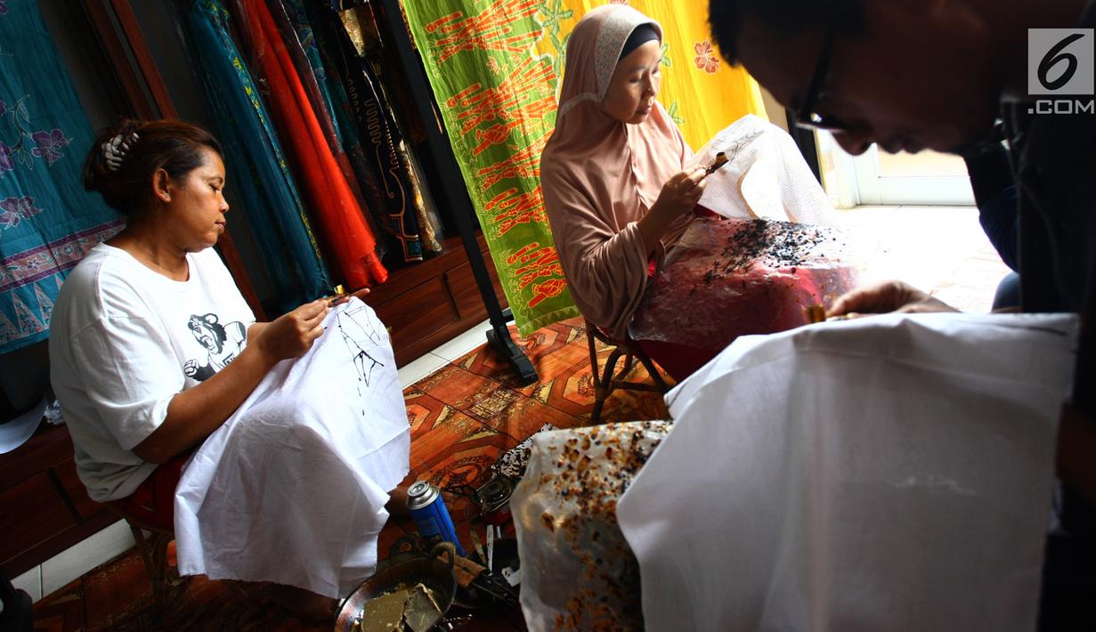FOTO: Batik Khas Tangsel Sukses Tembus Pasar Mancanegara - Foto ...