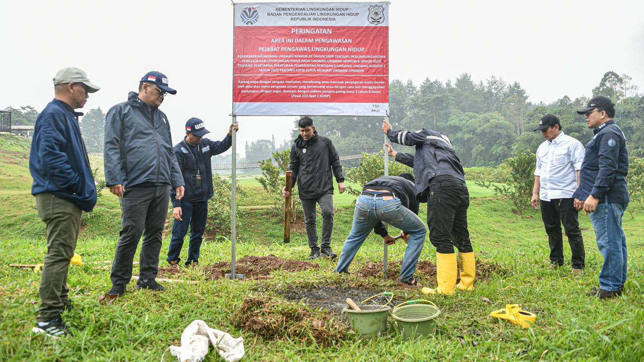 Sempat Diresmikan Jokowi, Proyek MNC Land di KEK Lido Kini Disegel KLH