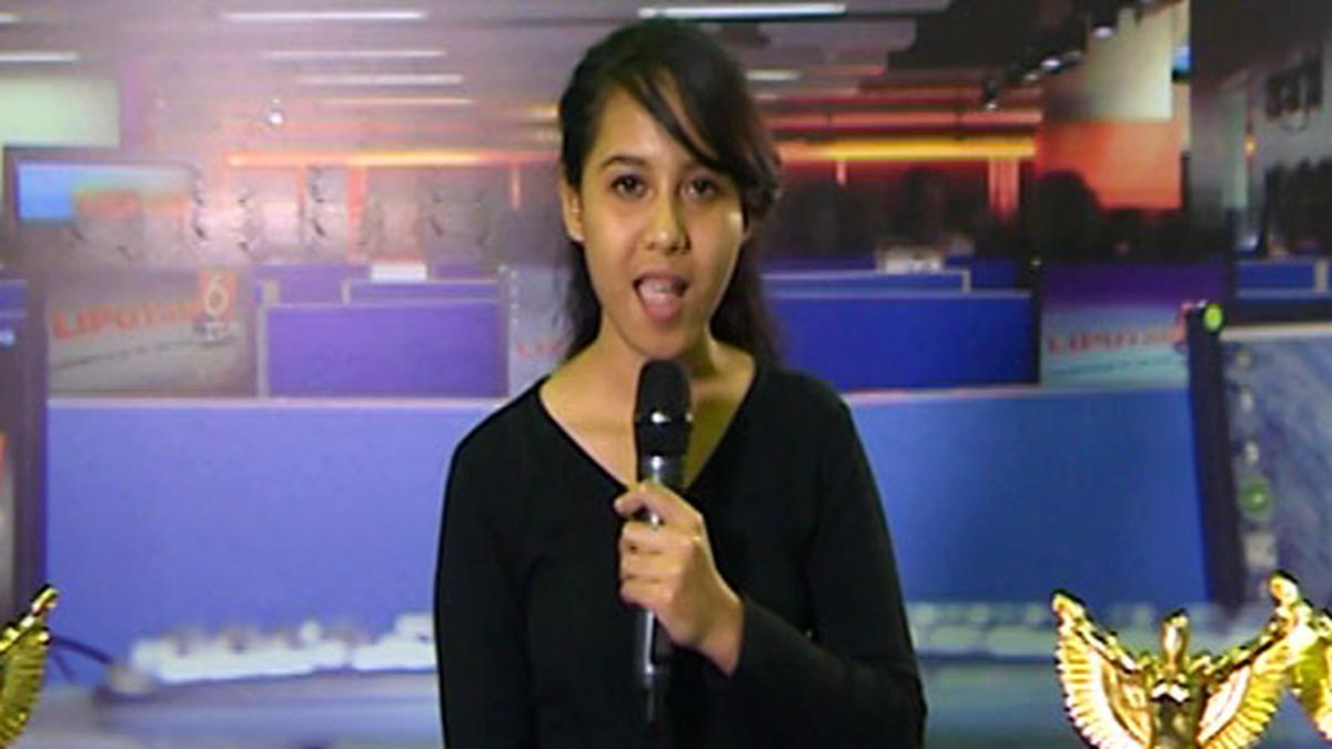 Anna Marissa Pengunjung Peserta Presenter di Indonesia Broadcaster Expo ...