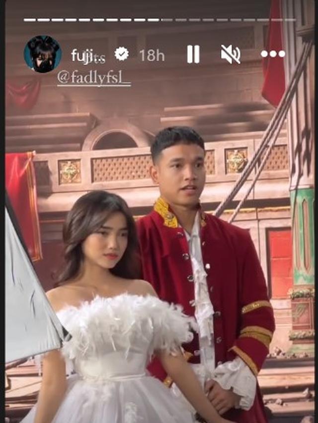 6 Potret Fuji dan Fadly Faisal di Balik Behind the Scene Video TikTok ...
