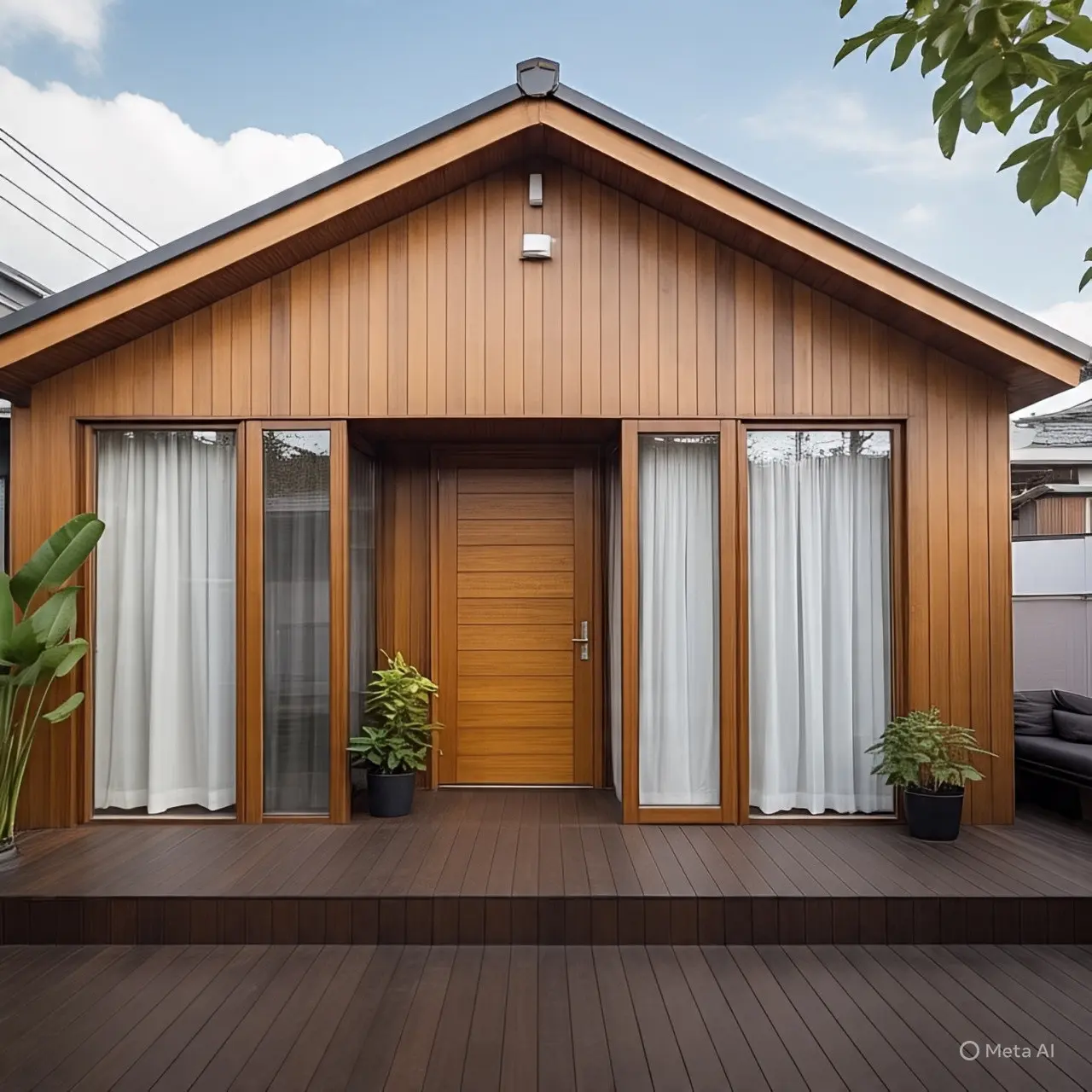 10 Desain Rumah Sederhana Papan di Kampung: Modern dan Nyaman di 2025 ...