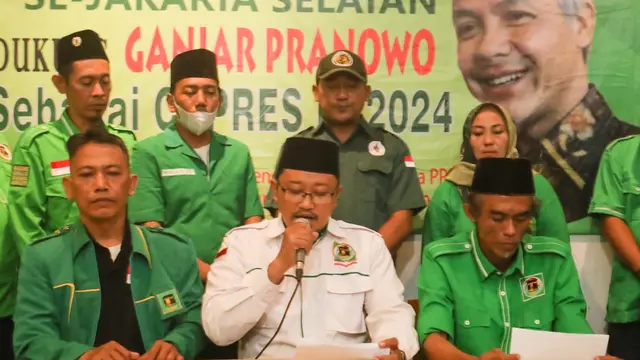 PAC PPP Se-Jakarta Selatan Beri Dukungan Ganjar Pranowo Capres 2024 - News Liputan6.com