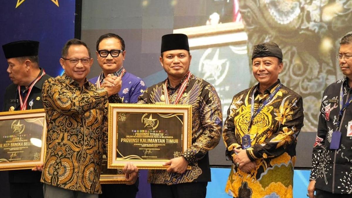 Kaltim Terima Penghargaan SPM Awards 2025 dari Kemendagri - News Liputan6.com