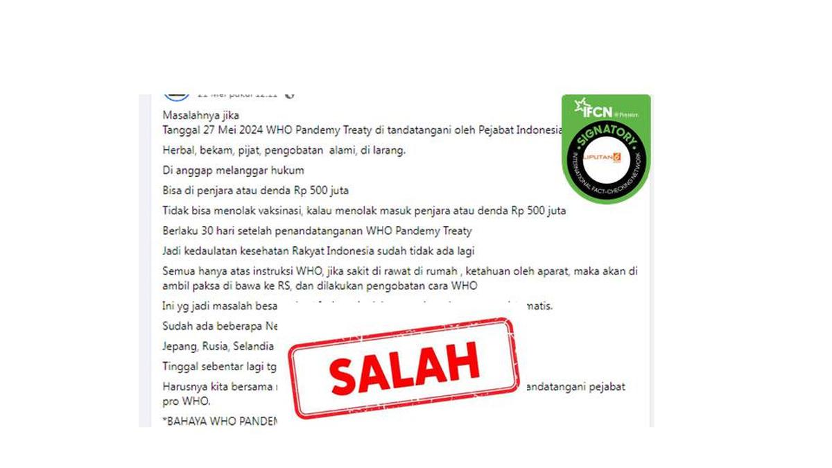 Kumpulan Hoaks Pesan Berantai yang Sempat Viral, Simak Daftarnya - Cek ...